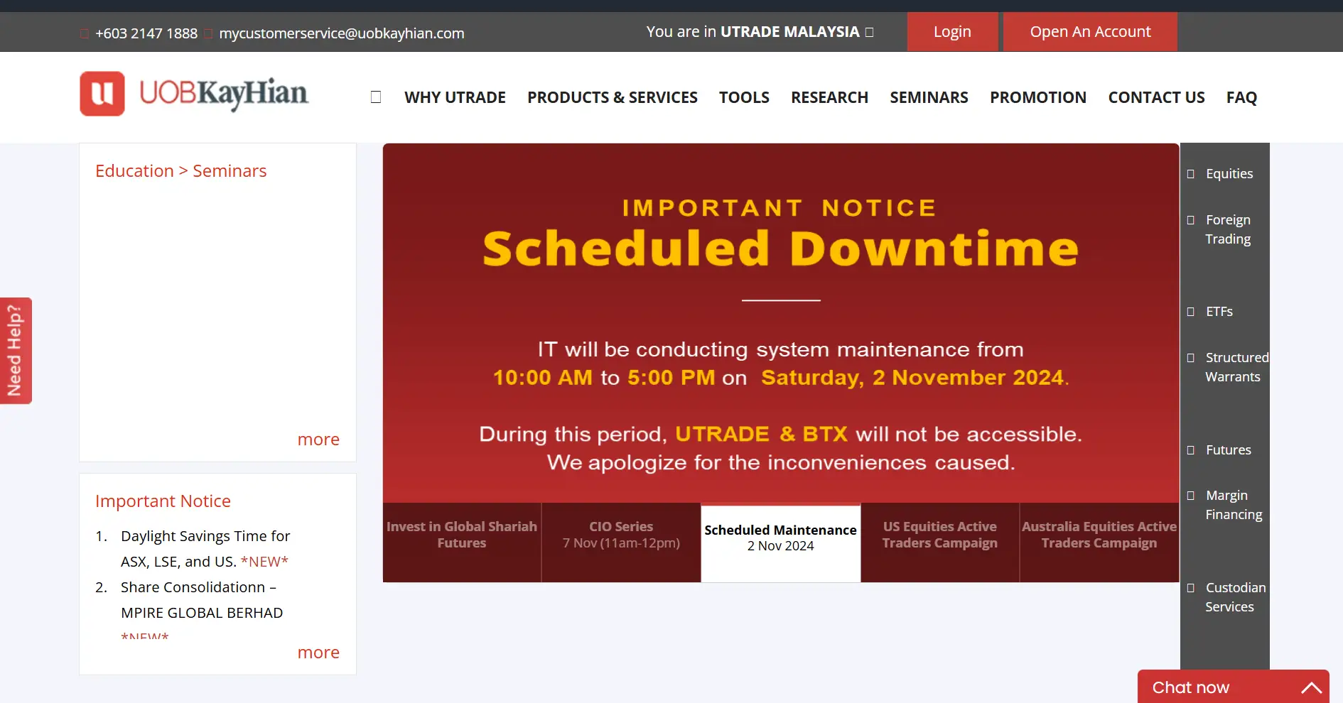 UOB Kay Hian Malaysia: Trading Since 1970