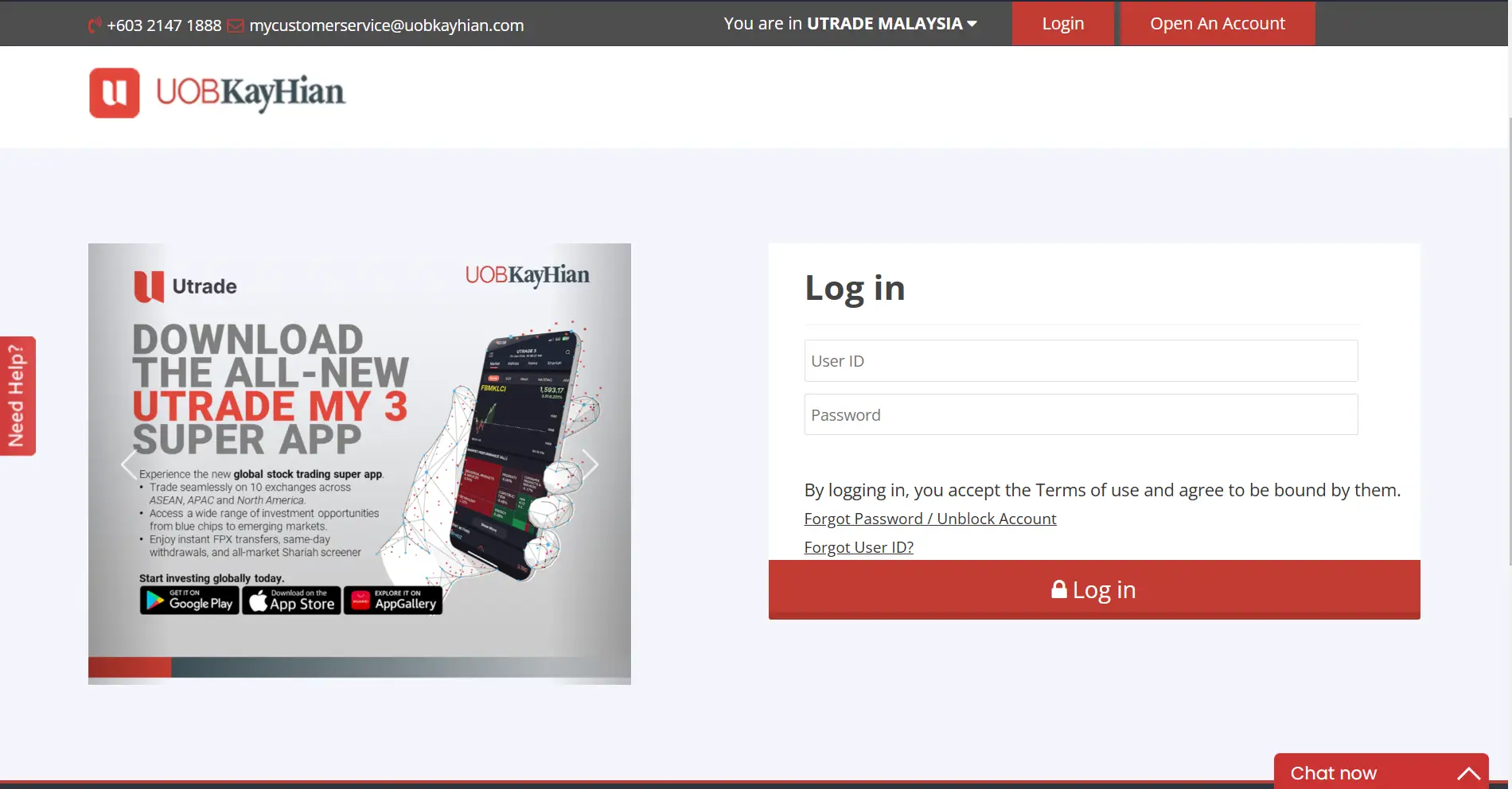 UOB Kay Hian Malaysia: Login